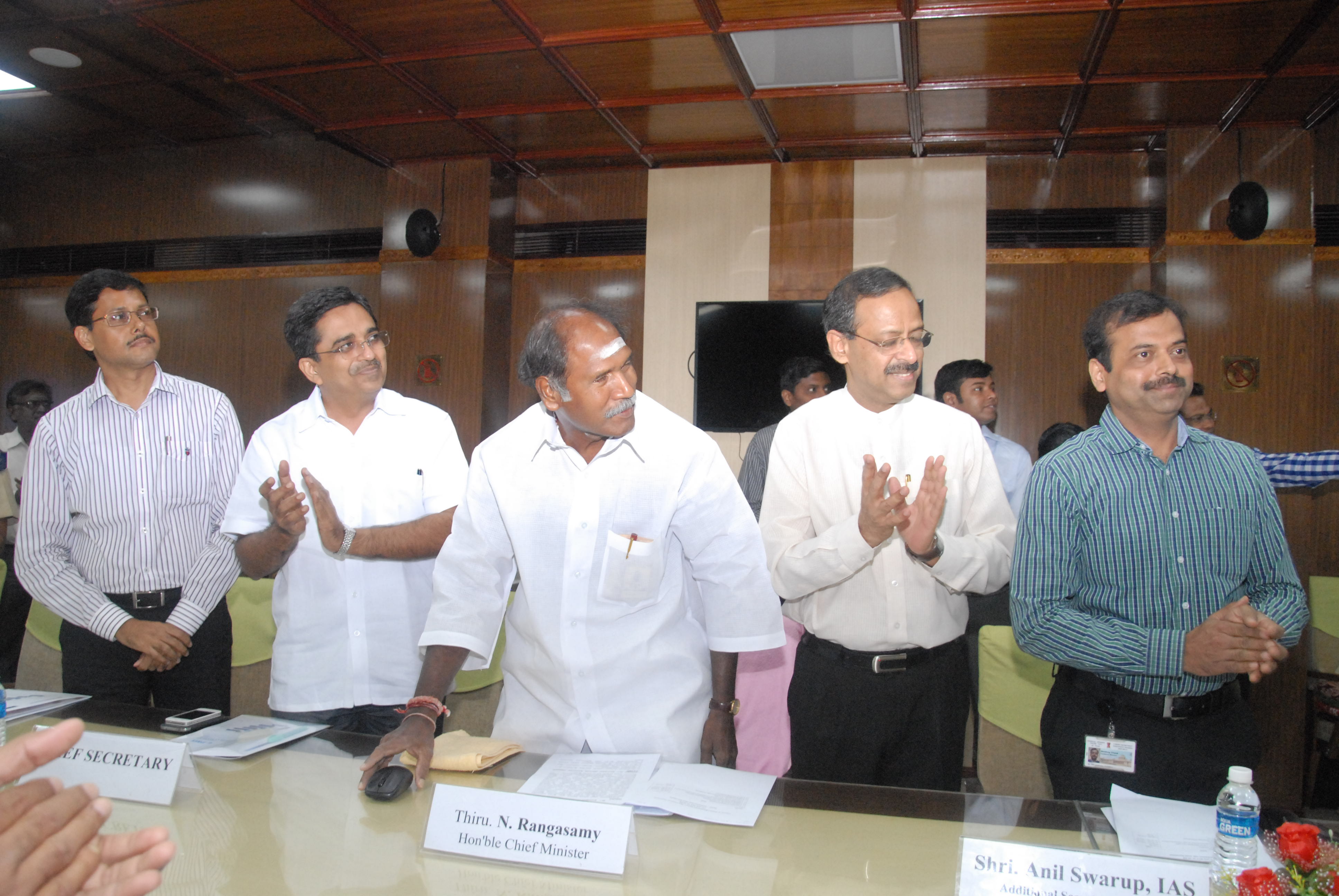 Mr. N. Rangasamy, Chief Minister, Puducherry launched e-PMS State ...