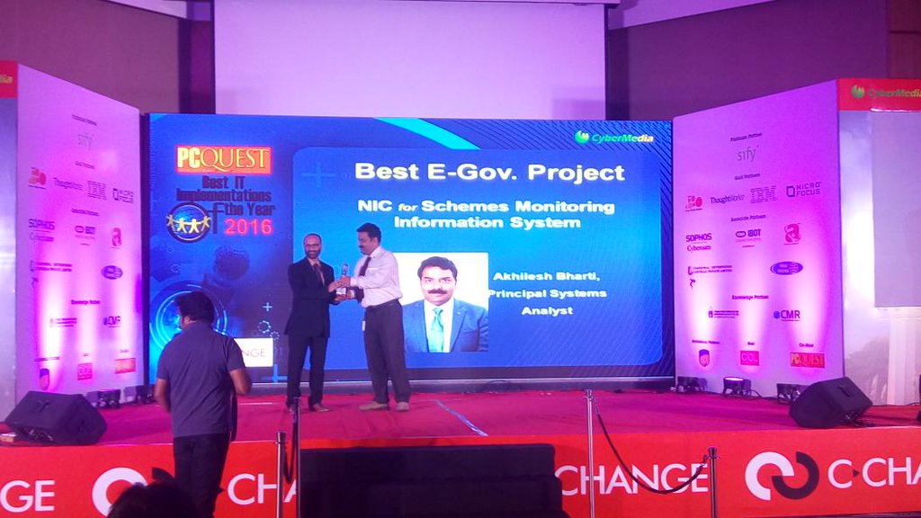 Two NIC, Himachal Pradesh Projects Conferred PC Quest Best IT ...